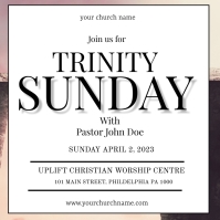 Plantilla de trinity sunday flyer | PosterMyWall