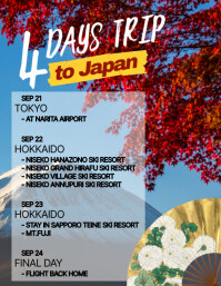 music band itinerary Template | PosterMyWall