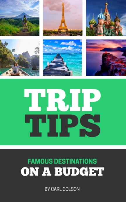 Trip Tips Kindle Books Template | PosterMyWall
