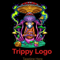 Trippy cap logo Template | PosterMyWall