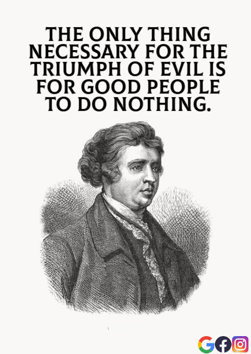 TRIUMPH AND EVIL QUOTE TEMPLATE | PosterMyWall