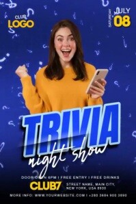 Trivia Game Poster Template | PosterMyWall