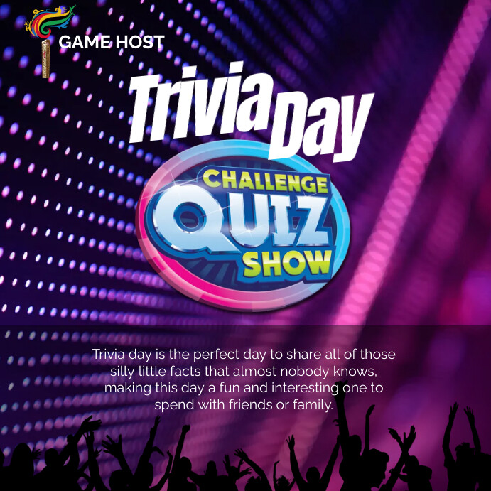 Trivia Day Instagram Post Template | PosterMyWall
