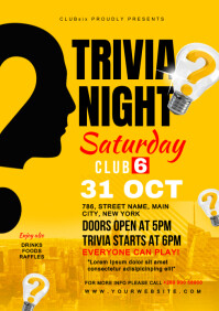 trivia night template | PosterMyWall