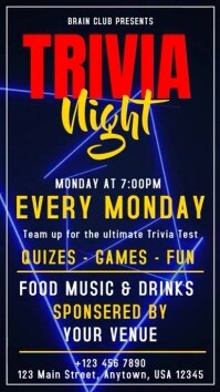 trivia night Template | PosterMyWall