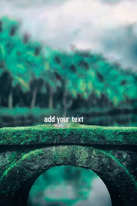 Troll Bridge Template | PosterMyWall