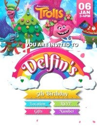 Trolls Template | PosterMyWall