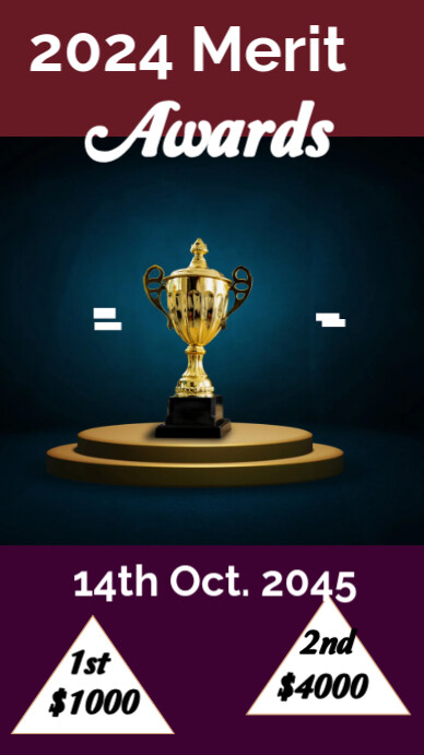 Plantilla de Trophy | PosterMyWall