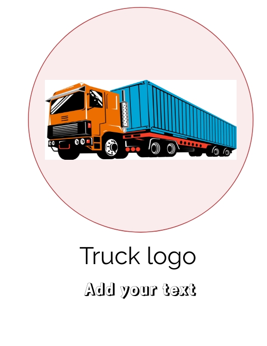 Plantilla de truck logo | PosterMyWall