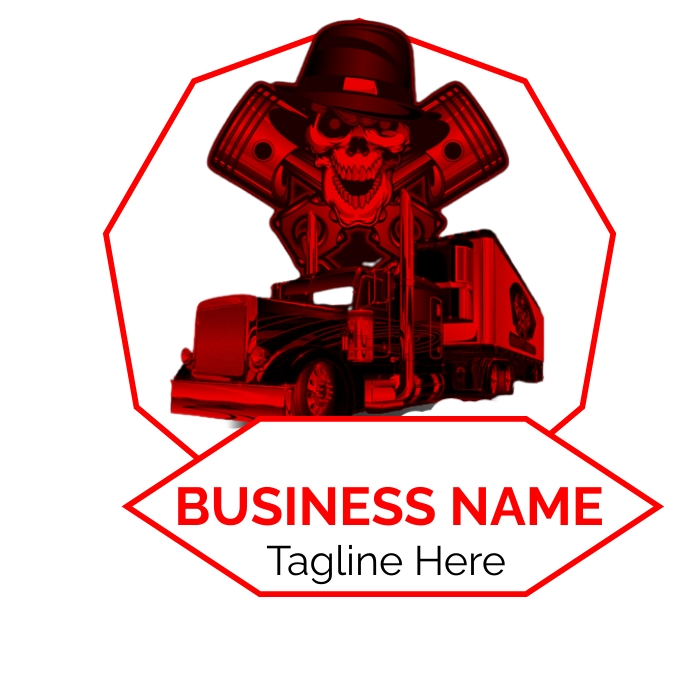 Trucking death logo Template | PosterMyWall