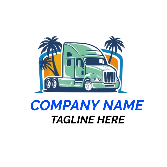 Plantilla de Trucking dispatch logo | PosterMyWall