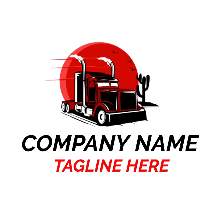 Trucking dispatch logo Template | PosterMyWall