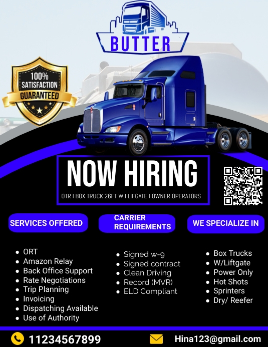 trucking dispatch services flyer Template | PosterMyWall