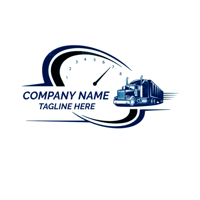 Trucking dispatch services LOGO Template | PosterMyWall
