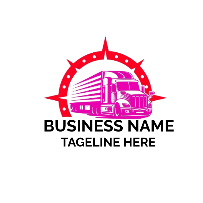 trucking dispatching logo ,towing truck logo, Template | PosterMyWall