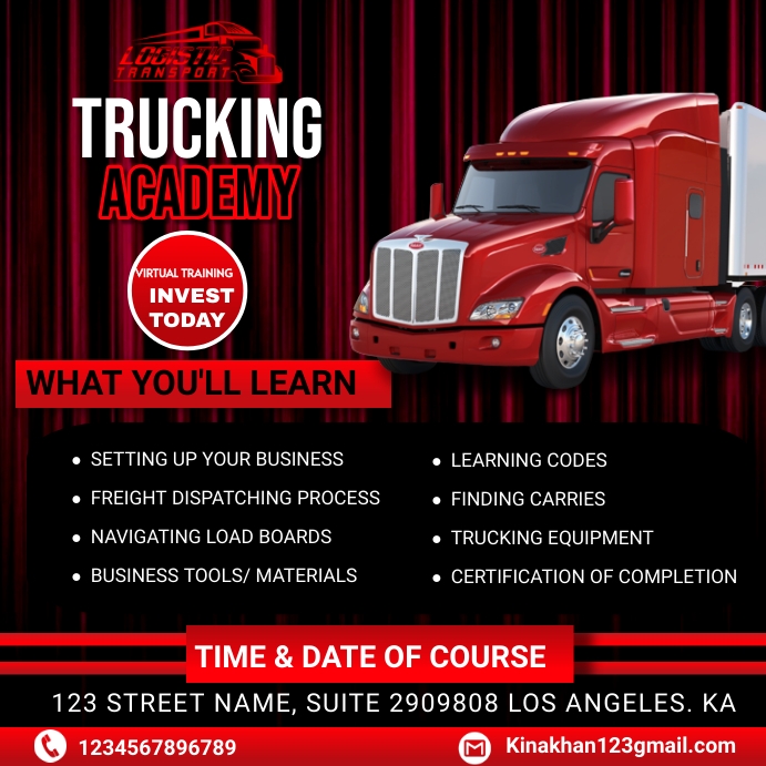 trucking flyer,freight broker flyer,Logistics Template | PosterMyWall
