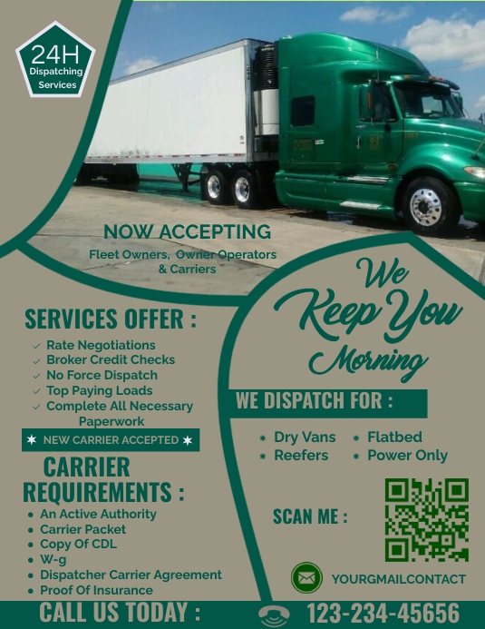 trucking flyer,freight broker flyer,Logistics Template | PosterMyWall