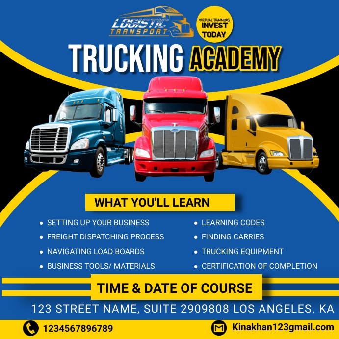 Copy of trucking flyer,freight broker flyer,Logistics | PosterMyWall