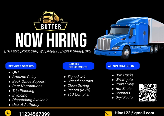 Plantilla de De Camiones | PosterMyWall