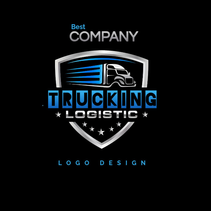 Trucking Logistics Logo - Speed and Reliability Design Template ...