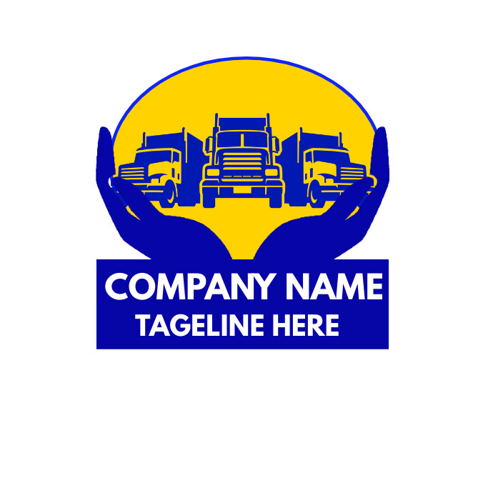trucking logo,Logistics services logo,dispatc Template | PosterMyWall