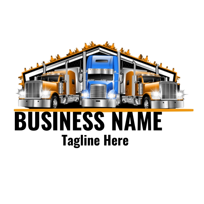 trucking logo,Logistics services logo,dispatc Template | PosterMyWall