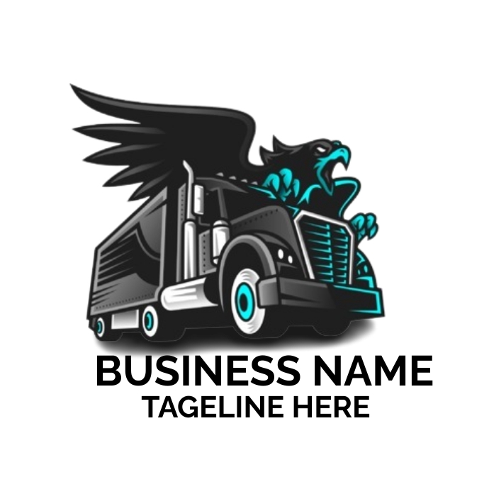 trucking logo , logistics logo, dispatch logo Template | PosterMyWall