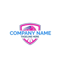 Trucking dispatch logo Template | PosterMyWall