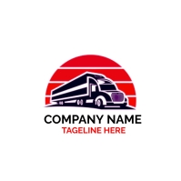 Trucking dispatch logo Template | PosterMyWall