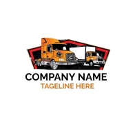 Trucking dispatch logo Template | PosterMyWall