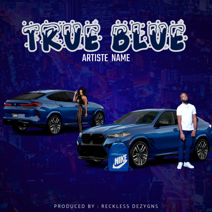 True Blue Template | PosterMyWall