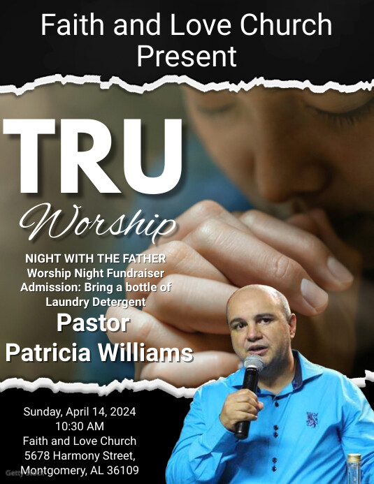 Plantilla de True church worship flyer | PosterMyWall
