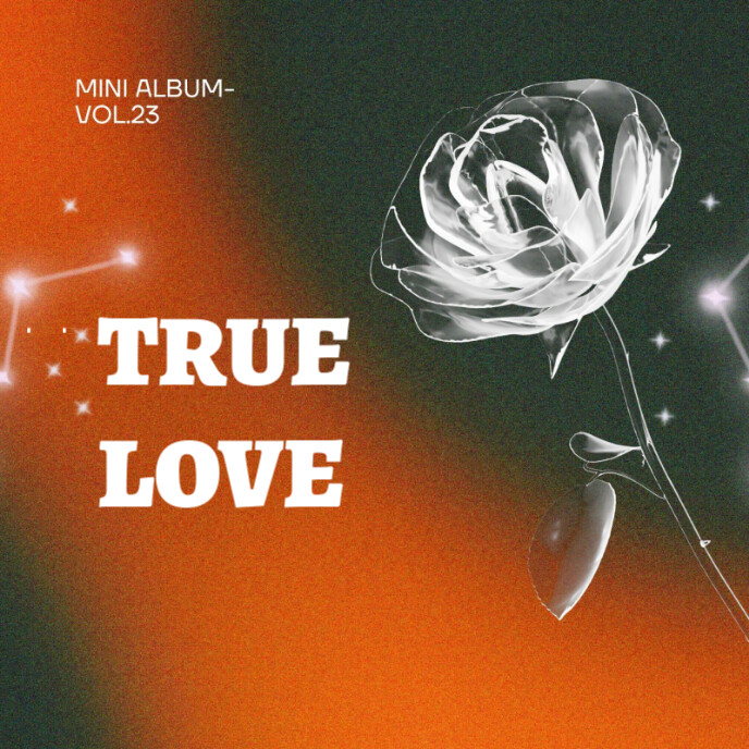 True Love Album Cover Templat | PosterMyWall
