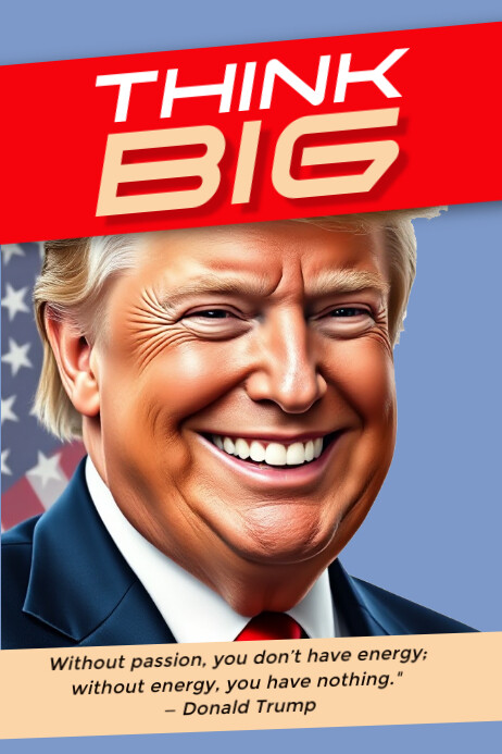 Trump Template | PosterMyWall