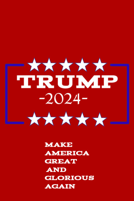 Plantilla de TRUMP ELECTION FLYER | PosterMyWall