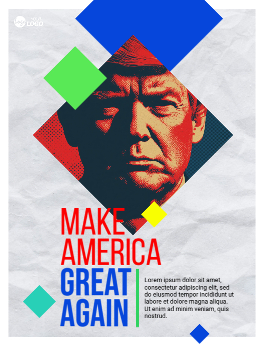 Trump Poster Design Template | PosterMyWall