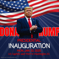 Presidential inauguration day 2025 Template | PosterMyWall