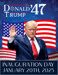 Presidential inauguration day 2025 Template | PosterMyWall