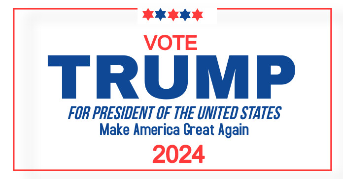 Trump stickers design Template | PosterMyWall
