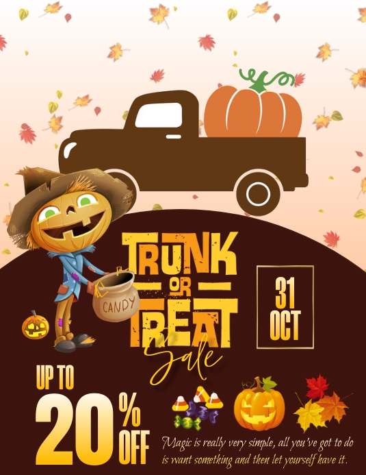 Copy of Trunk or treat | PosterMyWall