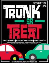 trunk or treat flyer poster template | PosterMyWall