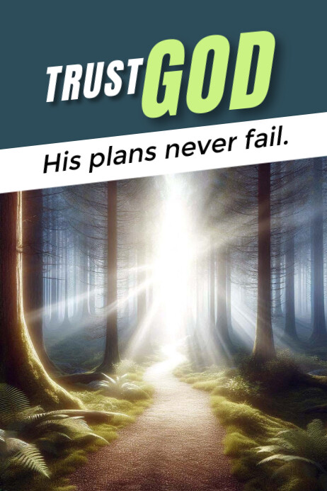 trust god Template | PosterMyWall