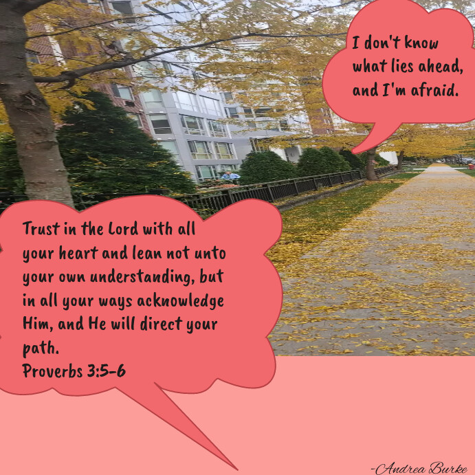 Trusting the unknown can be daunting. Template | PosterMyWall