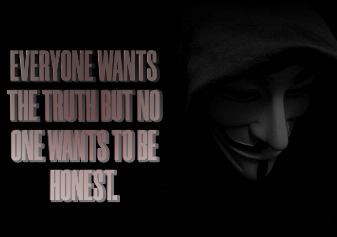TRUTH AND HONEST QUOTE TEMPLATE | PosterMyWall