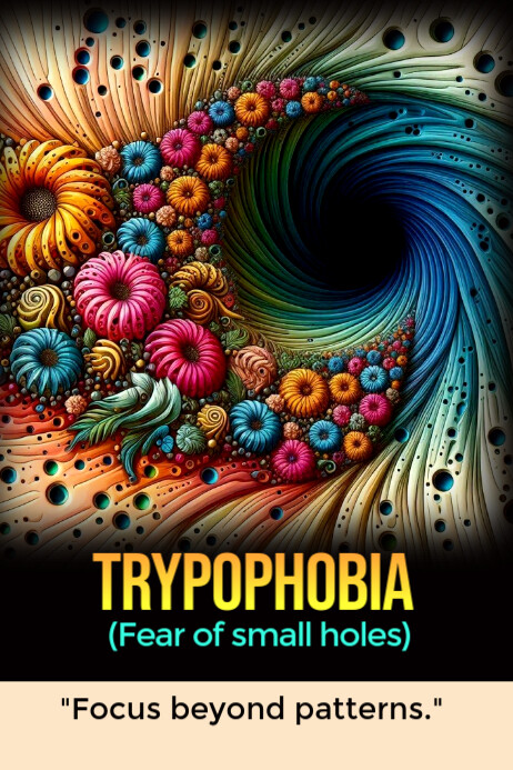 TRYPOPHOBIA Templat | PosterMyWall
