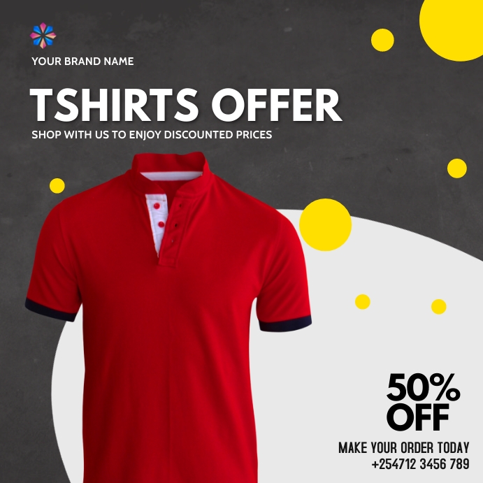 tshirts hoodie jacket fashion sale template | PosterMyWall