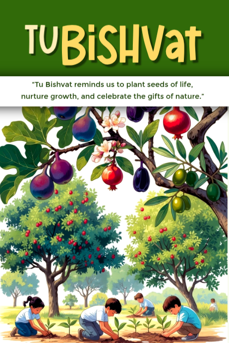 Tu bishvat Template | PosterMyWall