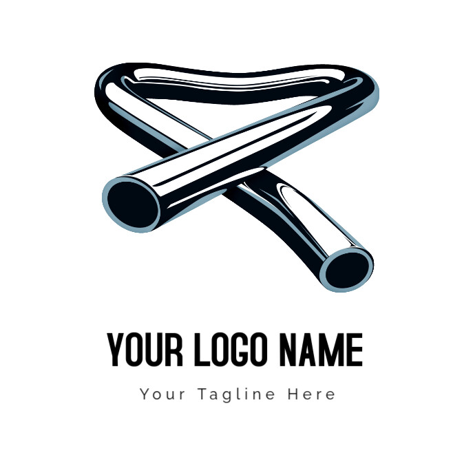 Tubular Bells For Two Album Musician Hergest Ridge Logo Template ...