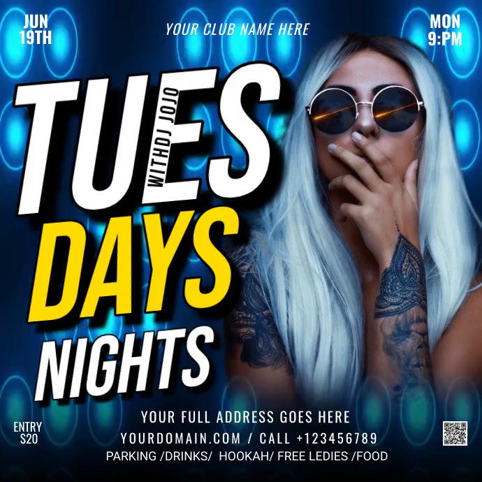 Copy of TUESDAY NIGHT | PosterMyWall