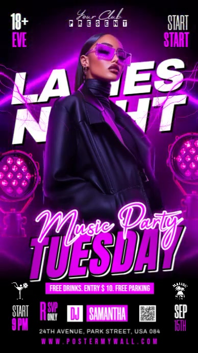 Tuesday night Party Template | PosterMyWall